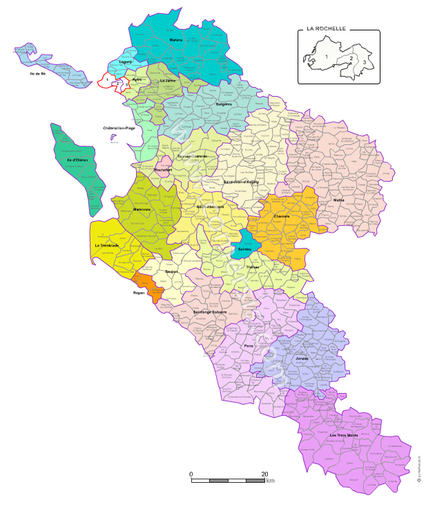 Carte Des Nouveaux Cantons De La Charente Maritime Avec Villes Et Communes Carte Des Nouveaux Cantons De La Charente Maritime Avec Villes Et Communes